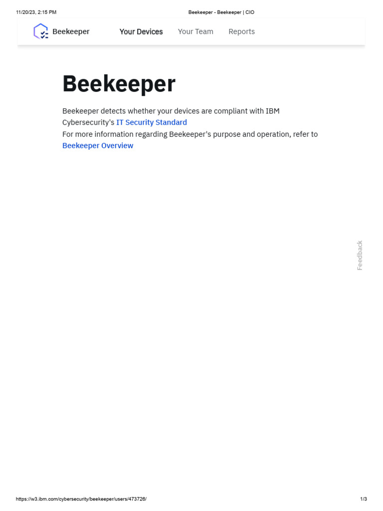 Beekeeper Device Compliance Tool | PDF | Security | Computer Security