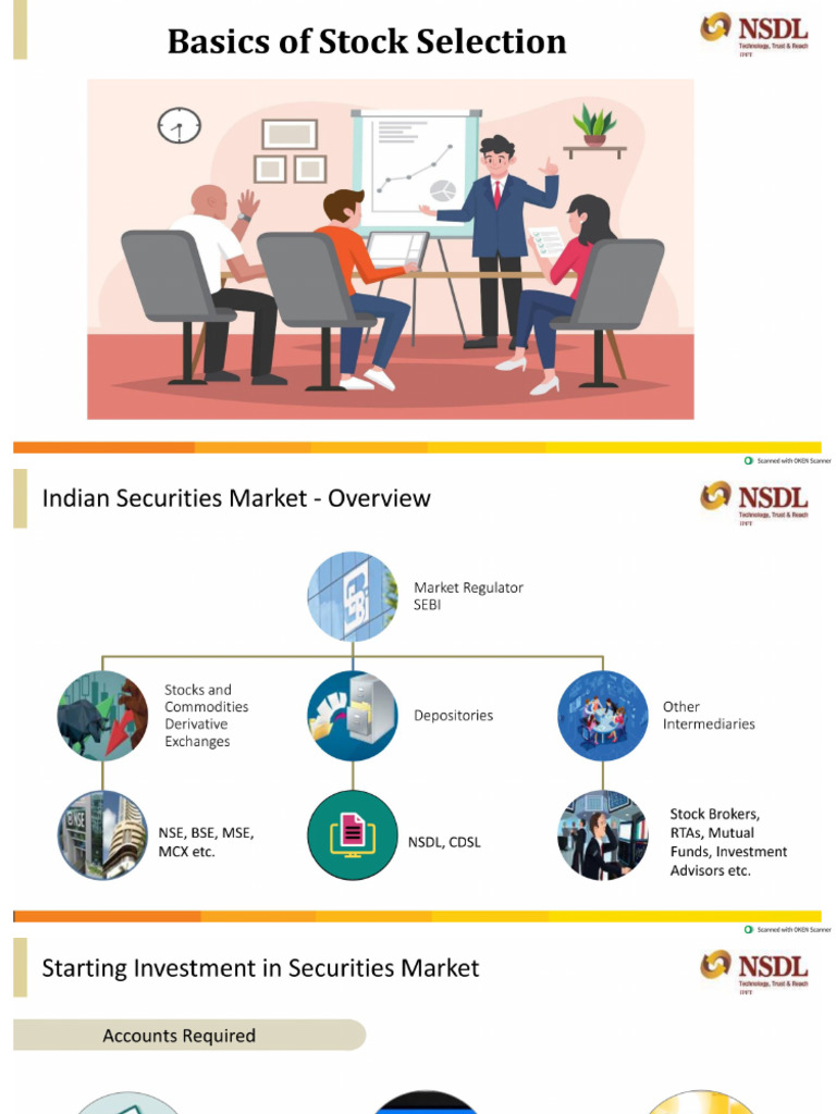 Presentation On Basics of Stock Selection | PDF