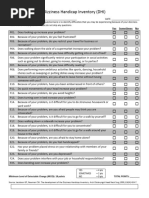 Hamilton Anxiety Rating Scale (HAM-A) | PDF | Anxiety | Pain