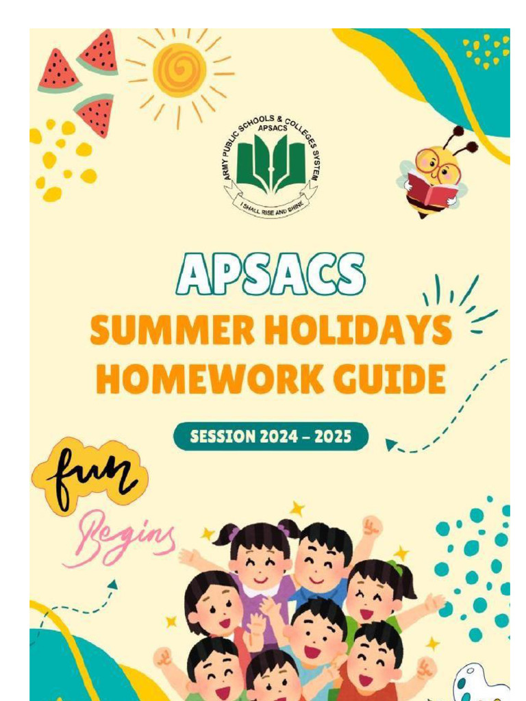 SUMMER TASK Grade 6 & 7 | PDF