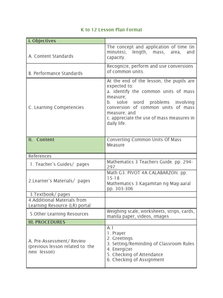 MATH 3 SAMPLE LP | PDF