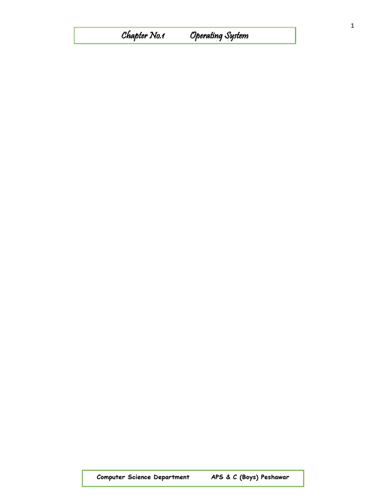 MCQs Bank | PDF | Operating System | Control Flow