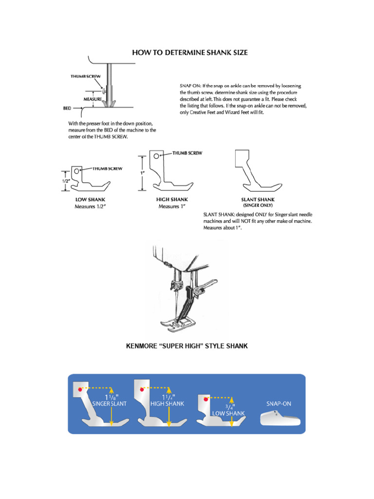 Shank Style ID Info | PDF