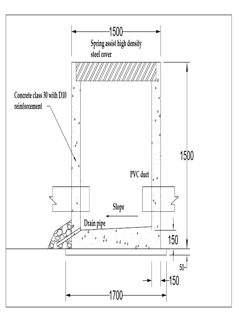Manhole Drawing | PDF