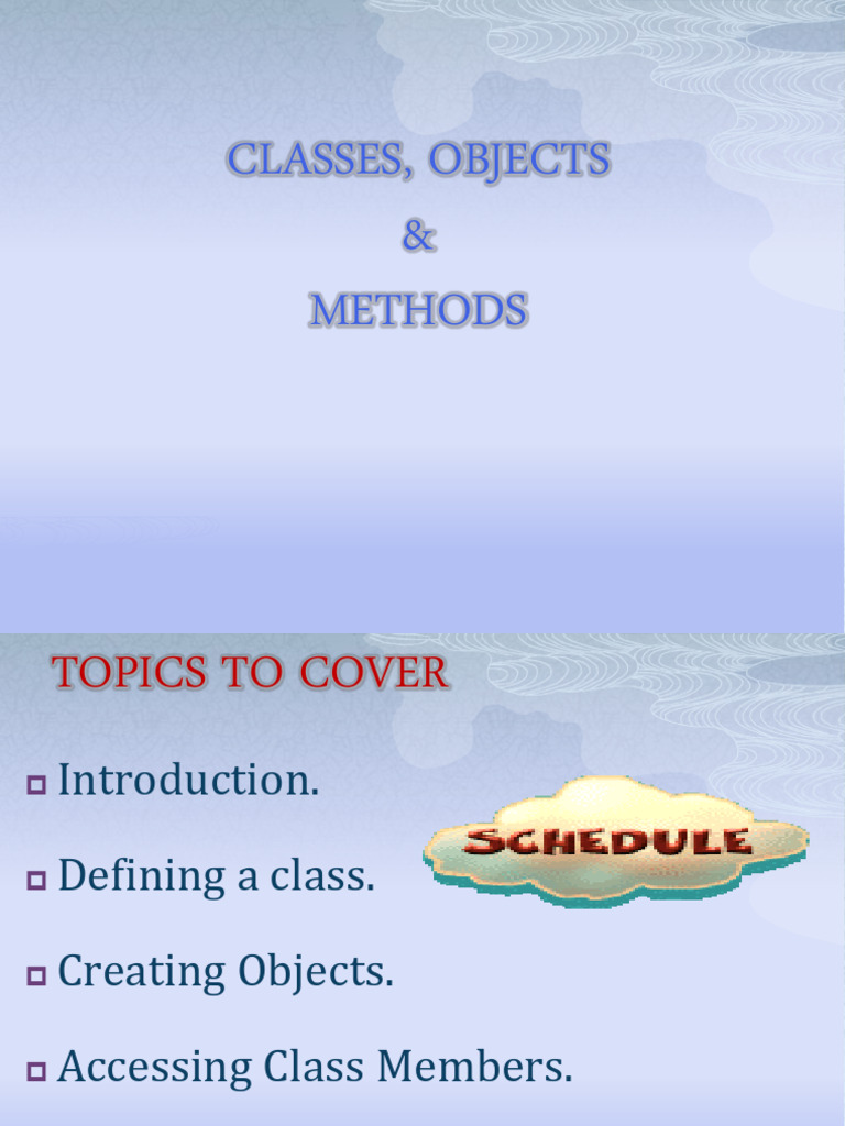Unit 5 1 Pdf Method Computer Programming Class Computer