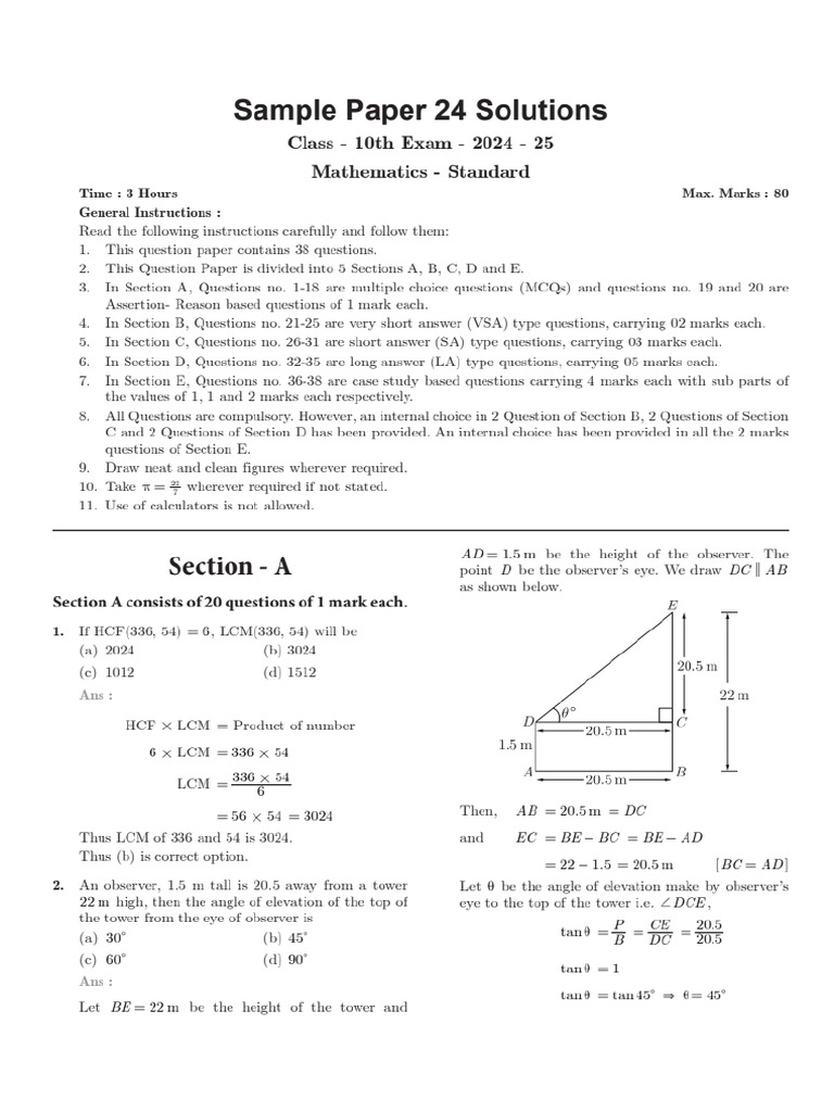 24 Solution | PDF