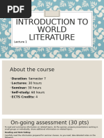 World Literature | PDF | Latin Literature | Roman Empire