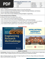 Research Methodology & IPR - VTU Model Question Papers With Answers | PDF | Trademark | Patent