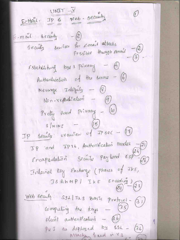 CS6701 Cryptography and Network Security | PDF