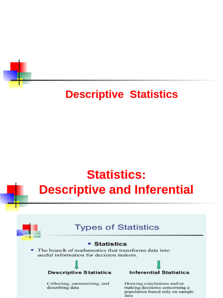 2 Descriptive Statistics Pdf Coefficient Of Variation Mean