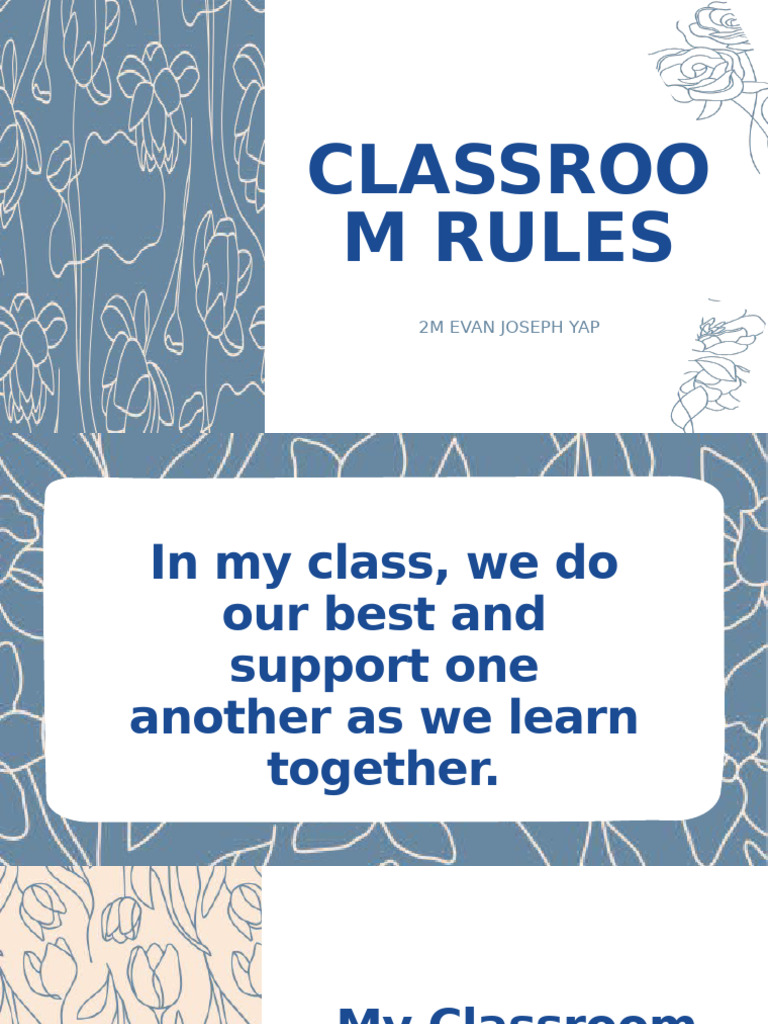 Essential Classroom Rules for Success | PDF