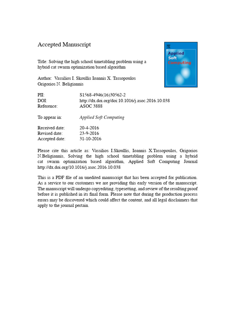 Reading Paper 1 | PDF | Mathematical Optimization | Algorithms