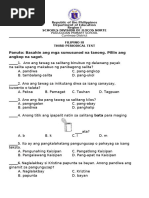 Filipino Periodical Test | PDF