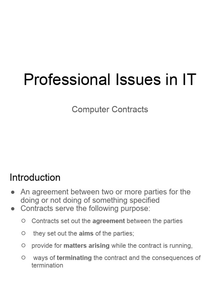 10 Computer Contracts | PDF | Indemnity | License