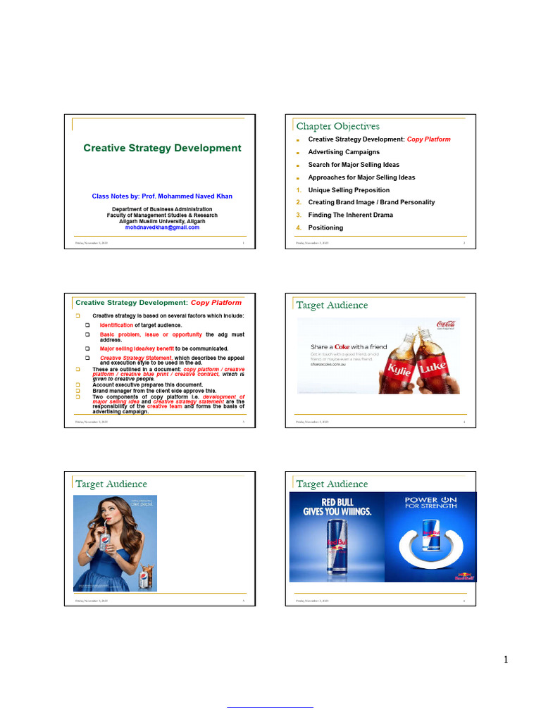 ADM Notes | PDF | Brand | Advertising