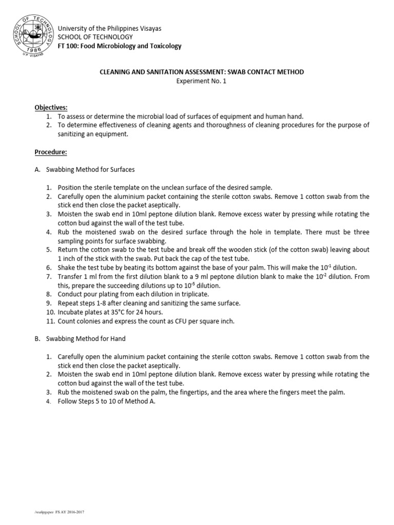 FT100 Experiment No.1 | PDF