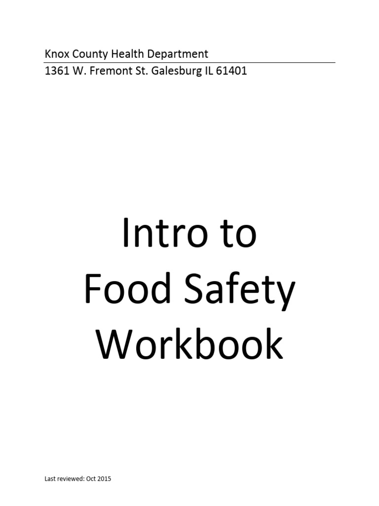 Food Safety Basics for Workers | PDF | Foodborne Illness | Food Safety