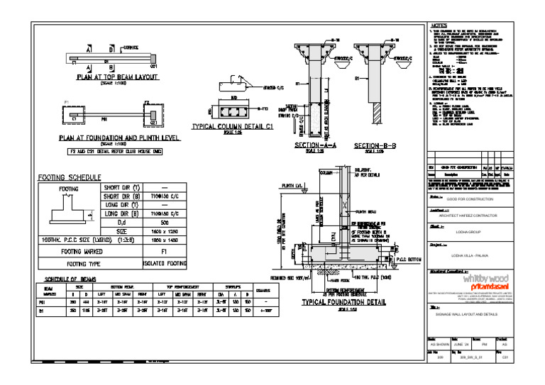 309_sw_s_01 c01 Signage Wall Layout and Details | PDF