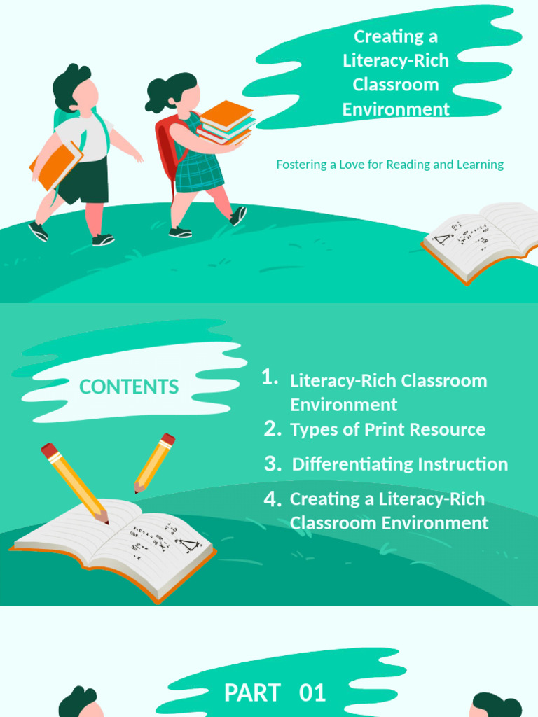 Week 9 Literacy Rich Classroom | PDF