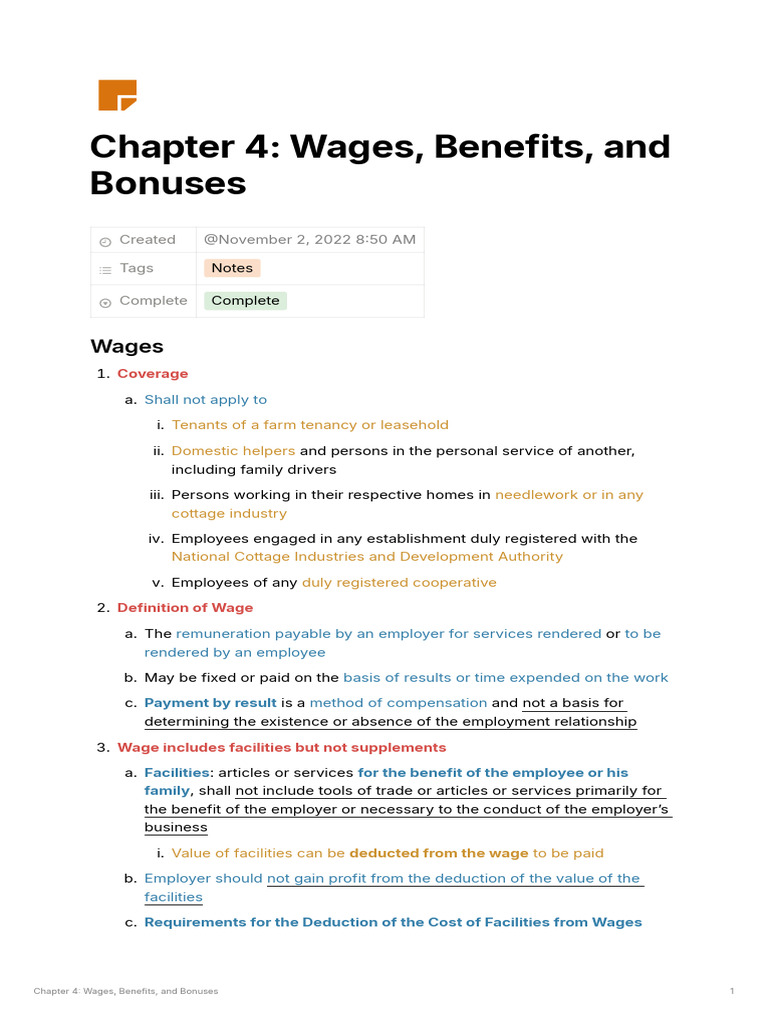 Wages, Benefits, and Bonuses | PDF | Employment | Wage