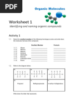 Organic Nomenclature for Students | PDF
