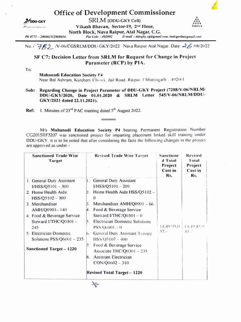 782 Mahanadi p4 - SFC7 (Revised) | PDF