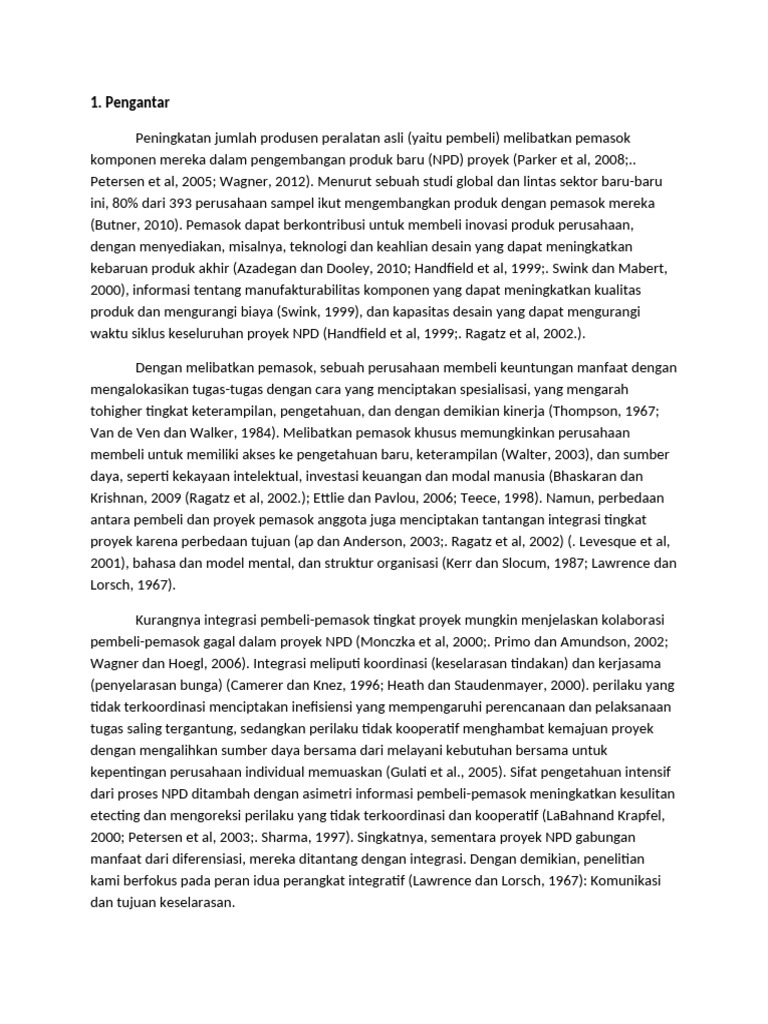 jurnal pengembangan produk baru NPD | PDF