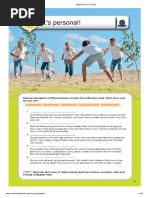 Close-Up English Textbook Form 3 | PDF