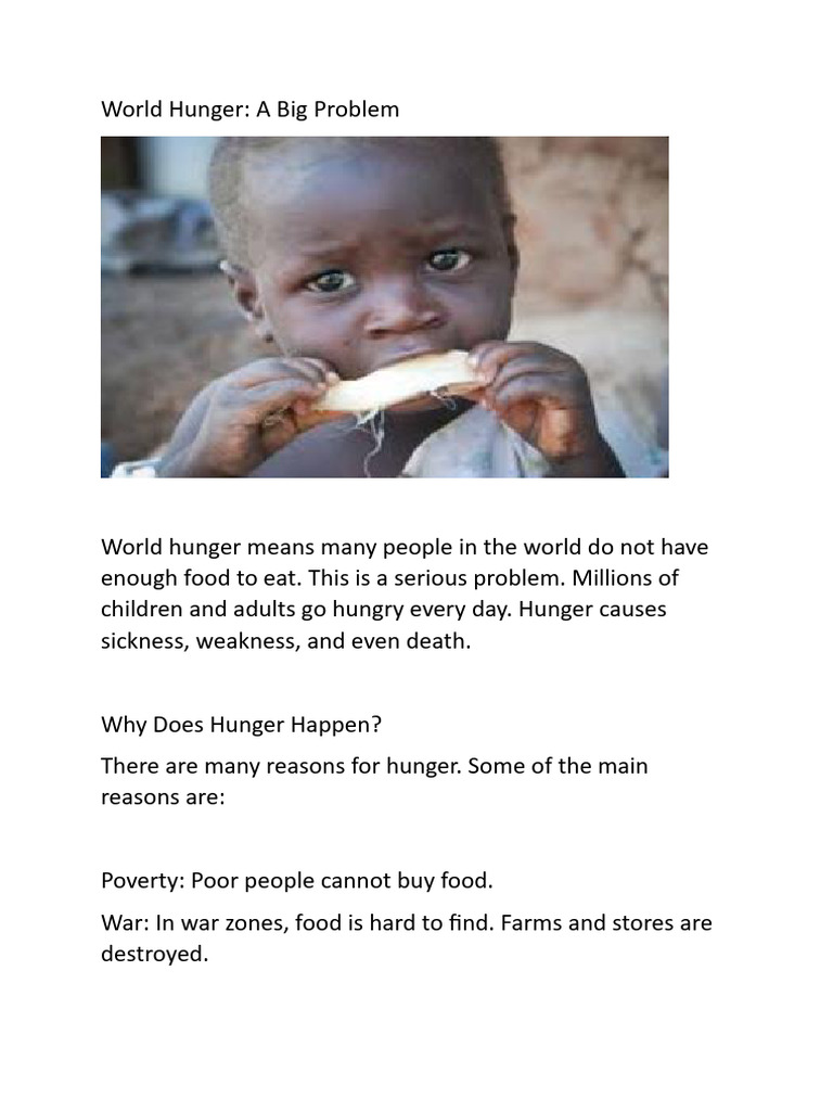 World Hunger | PDF