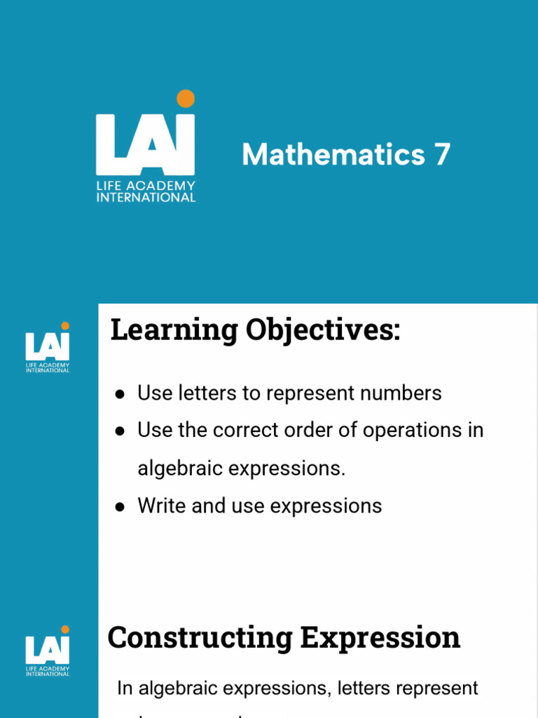 Construction Expressions | PDF | Mathematics | Algebra