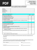 Weekly Pest Control Checklist | PDF