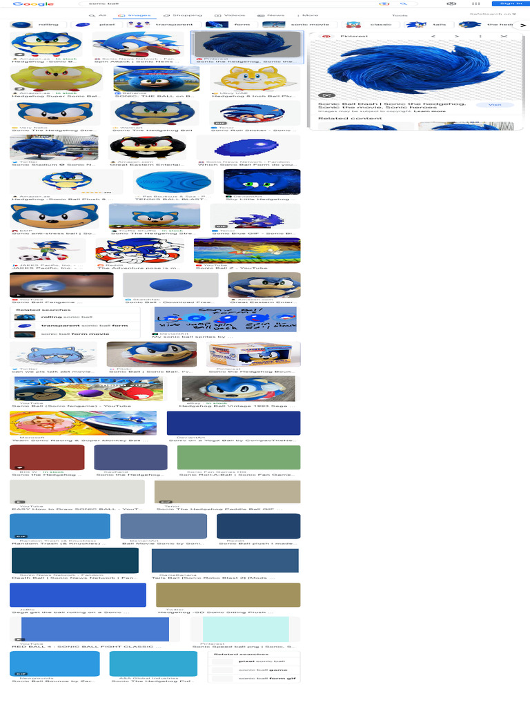 Sonic Ball - Google Search | PDF