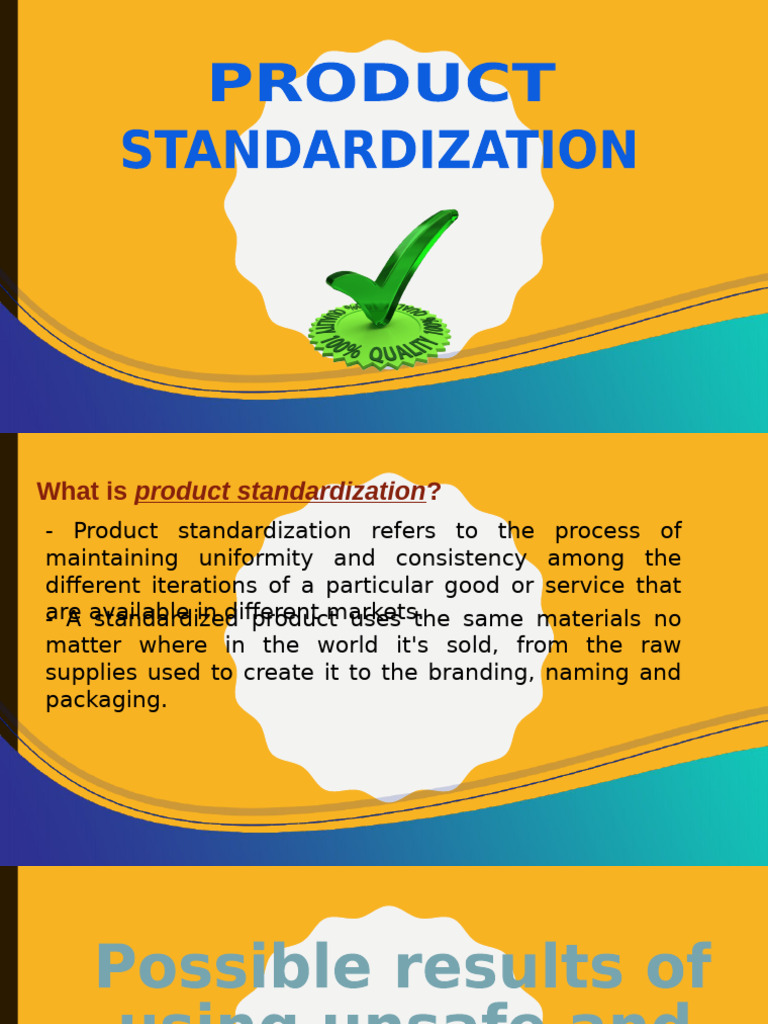 Product Standardization | PDF | Pipe (Fluid Conveyance) | Building ...