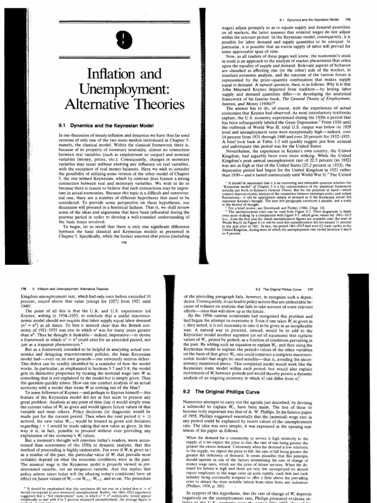 Keynesian vs Classical Economic Models | PDF | Keynesian Economics ...