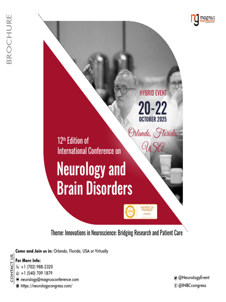Brochure | PDF | Neurology | Neuroscience