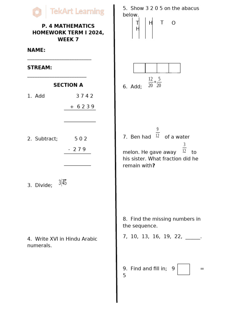 p. 4 maths 10 | PDF