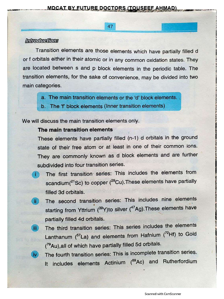 Pages From 2nd Year Chemistry KPK Board 2020 New Edition - MDCAT BY FUTURE DOCTORS-TOUSEEF AHMAD ...