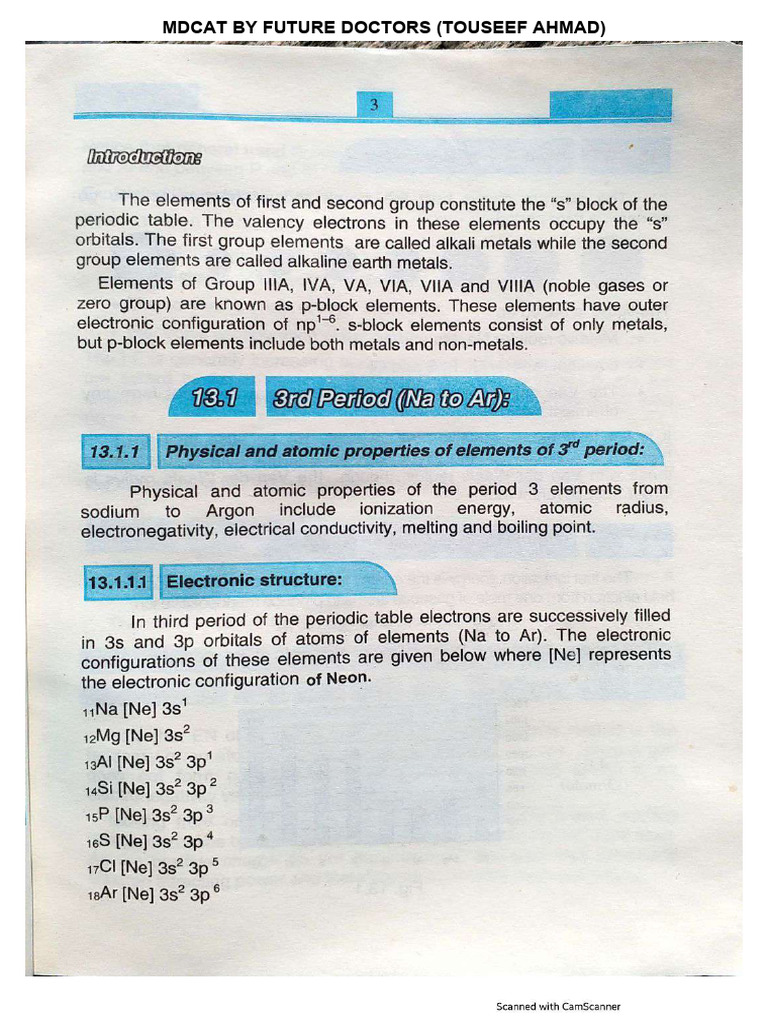 Pages From 2nd Year Chemistry KPK Board 2020 New Edition - Mdcat by Future Doctors-Touseef Ahmad ...