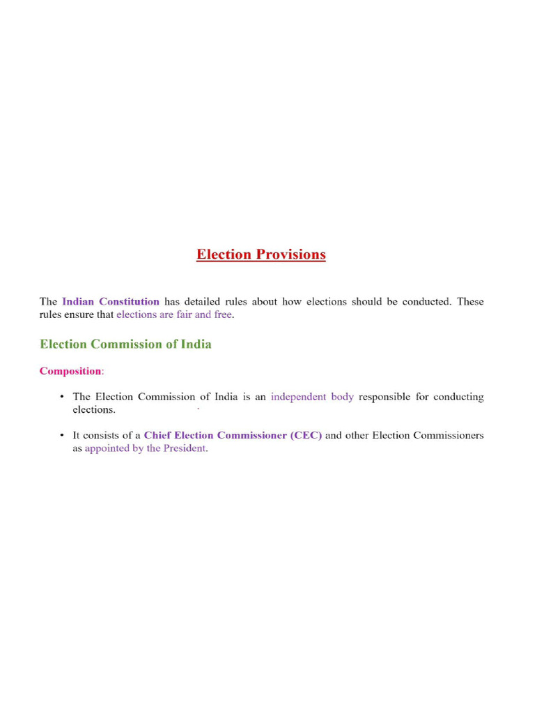 Constitution of India Unit 4 One Shot | PDF
