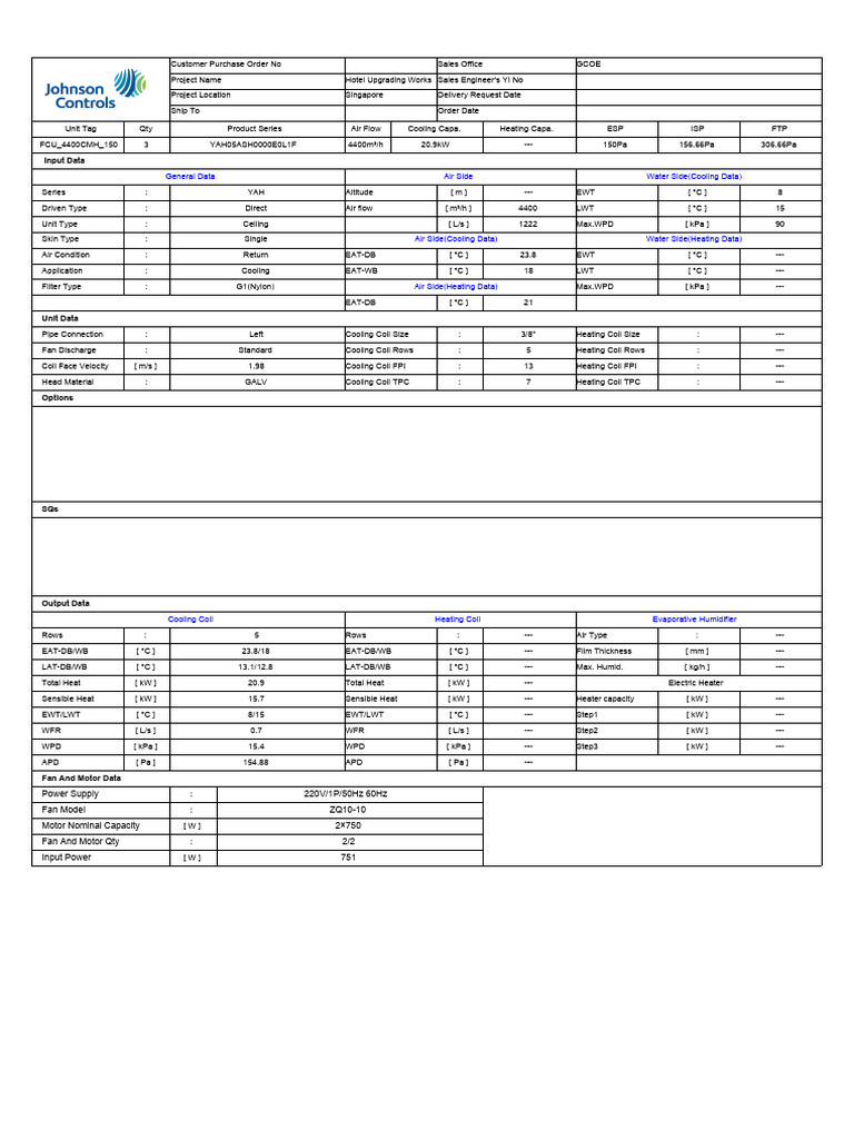 YAH Performance Report (Export) - Hotel Upgrading Works | PDF | Heat ...