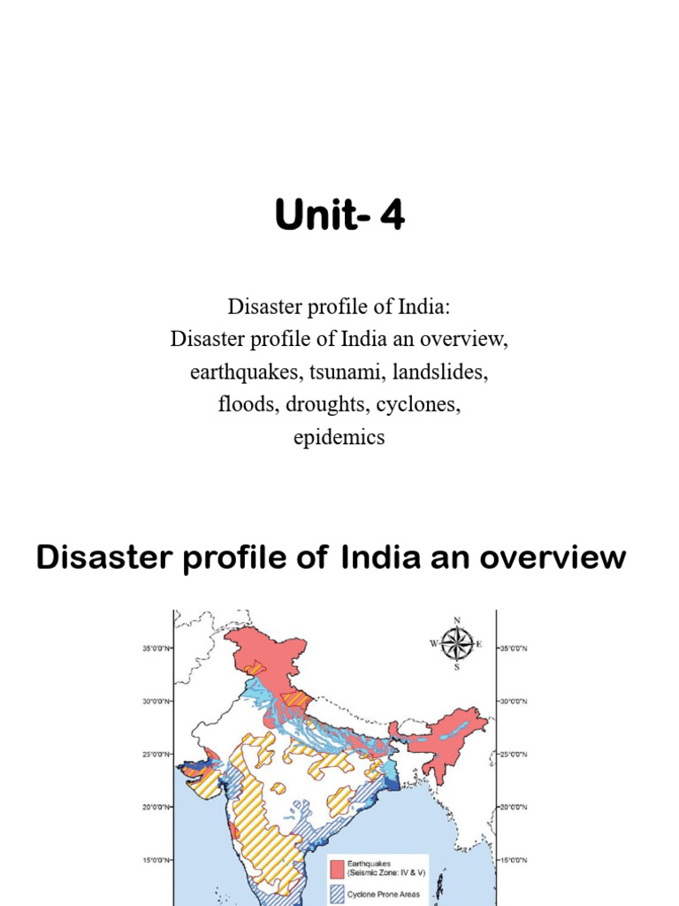India's Disaster Vulnerability Overview | PDF | Earthquakes | Tsunami