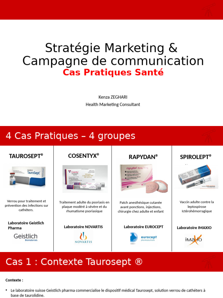 6-Communication Cas Pratiques | PDF | Psoriasis | Vaccins