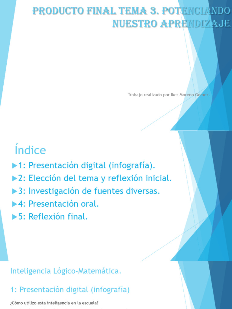 Trabajo Tema 3 FOPP | PDF | Aprendizaje | Inteligencia
