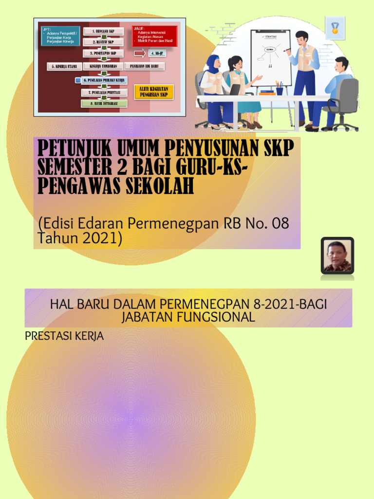 00 Petunjuk Umum Pengisian SKP 08-2021 | PDF