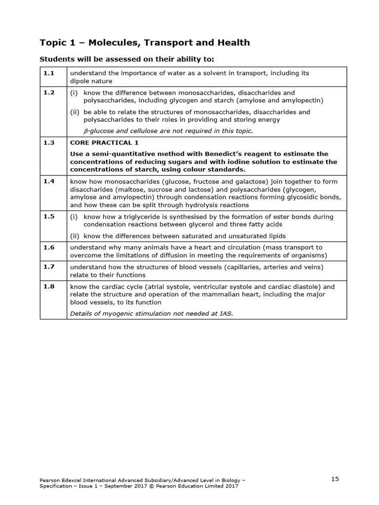 Biology A-Level: Molecules and Health | PDF | Gene | Dna