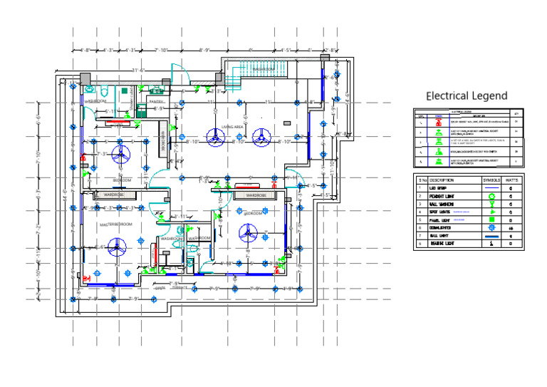 Micky Bhaiya Race Course Electrical Layout | PDF | Home | Interior Design