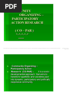 COPAR Phases | PDF | Community Organizing | Leadership