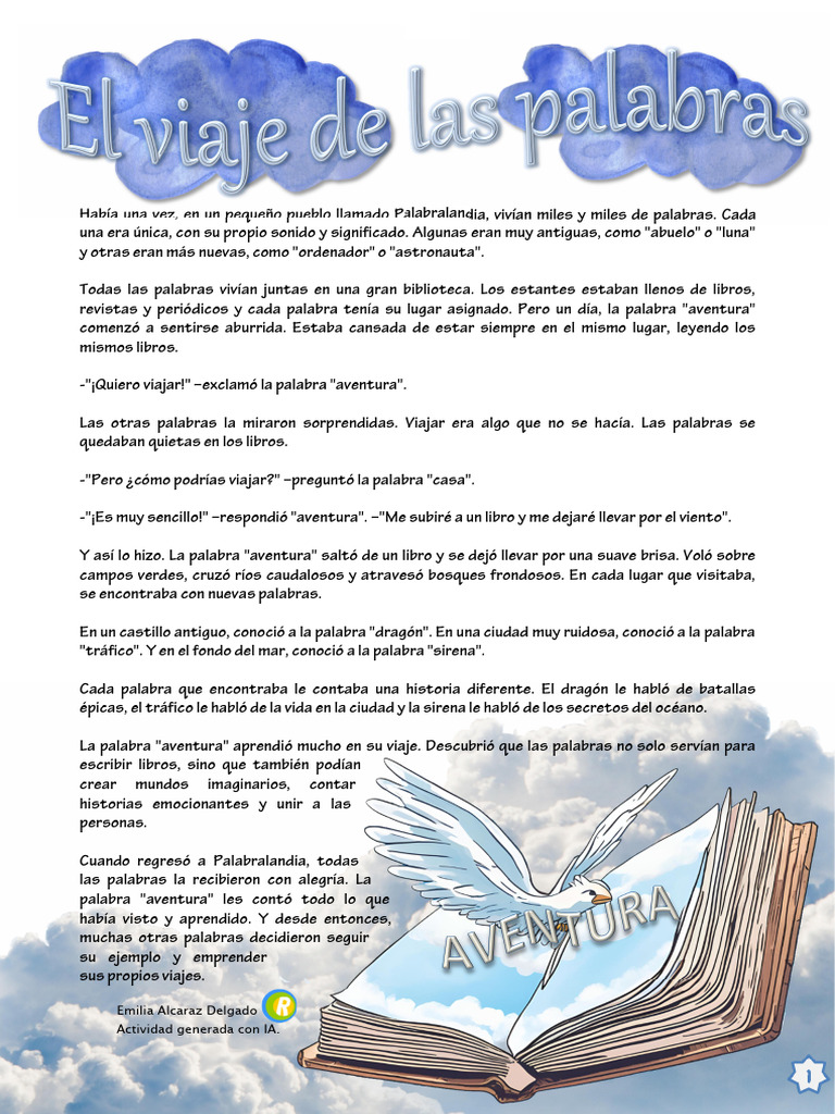 El Viaje de Las Palabras | PDF