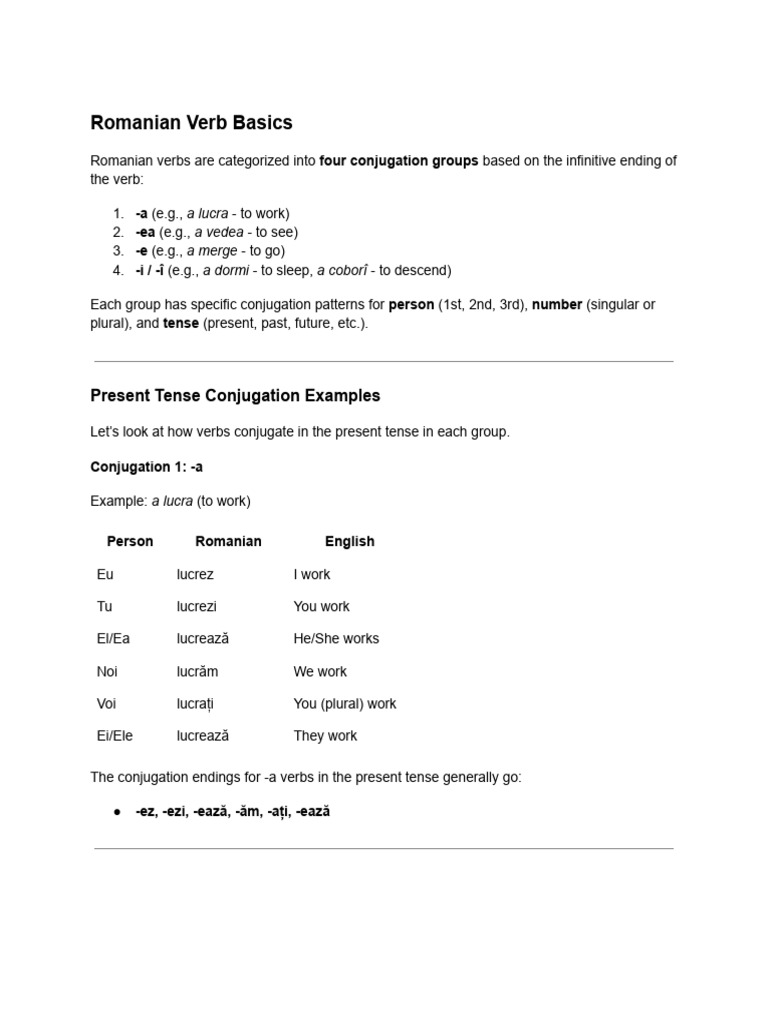 deloitte-conjugari verbe | PDF | Grammatical Tense | Grammatical ...