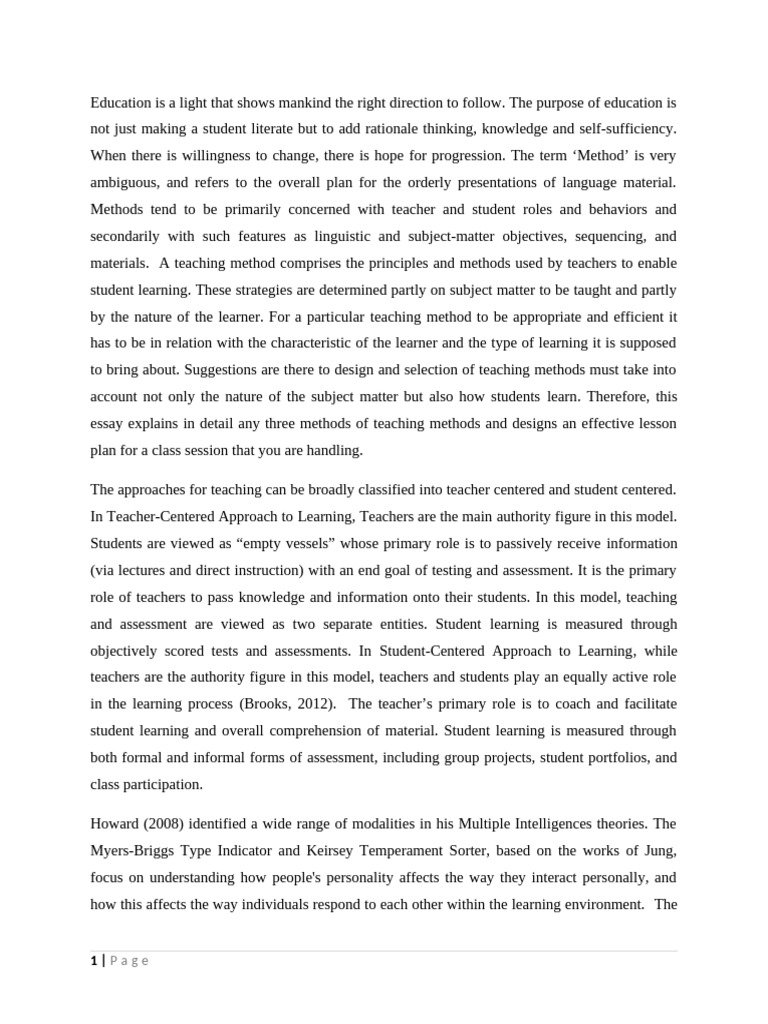 TEACHING_METHOD | PDF | Teaching Method | Learning TEACHING_METHOD | PDF | Teaching Method | Learning